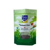 China Custom Printed Eco-Friendly HDPE Stand Pouch Plastic Packaging for Food Snack Milk Sealed Zipper Lock DDP Shipping United States for sale