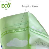 China Custom Printed Eco-Friendly HDPE Stand Pouch Plastic Packaging for Food Snack Milk Sealed Zipper Lock DDP Shipping United States for sale