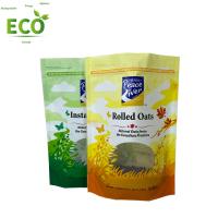 China Custom Printed Eco-Friendly HDPE Stand Pouch Plastic Packaging for Food Snack Milk Sealed Zipper Lock DDP Shipping United States for sale