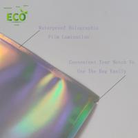 China Custom Printed Holographic Packaging Pouch Bag with Clear Window Effective for Disposable Cosmetics like Lotion for sale