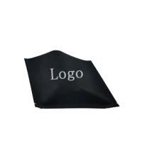 China Custom Black Matte Disposable Premium Stand Pouch for Beauty Packaging for Mascara Meat Cosmetic Samples Aluminum Foil Meat for sale
