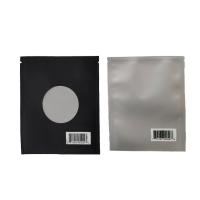 China Custom Black Matte Disposable Premium Stand Pouch for Beauty Packaging for Mascara Meat Cosmetic Samples Aluminum Foil Meat for sale