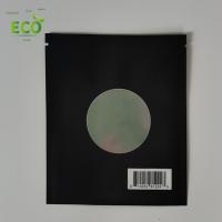 China Custom Black Matte Disposable Premium Stand Pouch for Beauty Packaging for Mascara Meat Cosmetic Samples Aluminum Foil Meat for sale