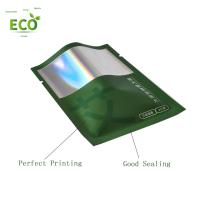 China Custom Printed Holographic 3-Side Seal Mylar Bags Disposable Cosmetics Packaging with Good Seal Security Feature-DDP USA for sale