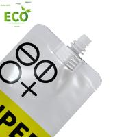 China Custom Portable  Small Bags Spout Pouches for Beverages Liquid Packaging Spout Pouch 100ML  for Liquids and Cosmetics for sale