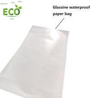China Wholesale Price Biodegradable Glassine Paper Bags With Your Own Logo Sealing Glue White Paper Bag ECO Friendly Bread Paper Bags for sale