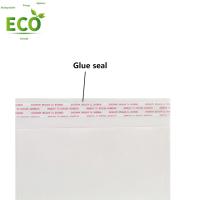 China Wholesale Price Biodegradable Glassine Paper Bags With Your Own Logo Sealing Glue White Paper Bag ECO Friendly Bread Paper Bags for sale