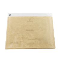 China Custom Printed Logo Brown Window Paper Bag Food Grade Microwave Bag Gravure Printing Surface Microwave Safe Meat Pasta Heating for sale