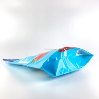 China Custom Designed Matte Snack Stand Pouch Food Grade Reusable Resealable Plastic Freeze Dried Fruit Natural Blueberry Packaging for sale
