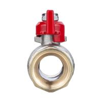 China DN15~25 Butterfly Brass Water Tap Ball Valve MXF Thread Connected for sale