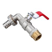China TMOK IBC Tank Use Copper Casting Brass Faucet Tap Cock Quick Open Bibcock for sale
