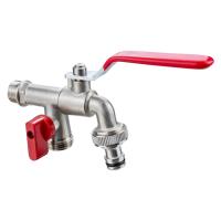 China Water Tank Outlet with Brass Tap & 1/2