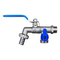 China 1/2Inch 3/4Inch Mixer Tap Brass Washing Machine Hose Bib Garden Water Tap for sale