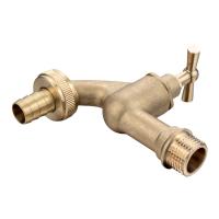 China Male Thread Water Sanitary Polished Brass Garden Hose Water Bib Tap for sale