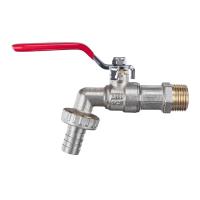 China 1/2 3/4 1inch Cold and Hot Water Mixer Bathroom Sink Mixer Brass Garden Water Tap Brass Bibcock for sale