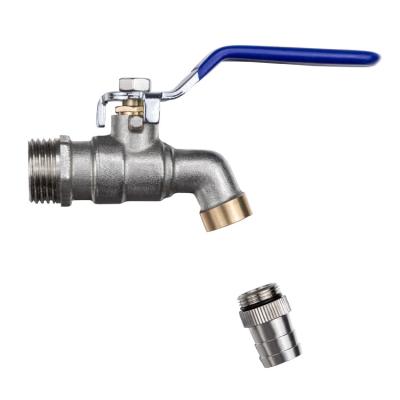 China Light Weight 1/2 Inch 3/4 Inch 20MM 25MM Garden Tap Brass Bibcock for sale