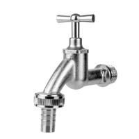 China Half Inch Horse Head Nickel Plated Water Nozzle Slow Open Brass Stop Bibcock for sale