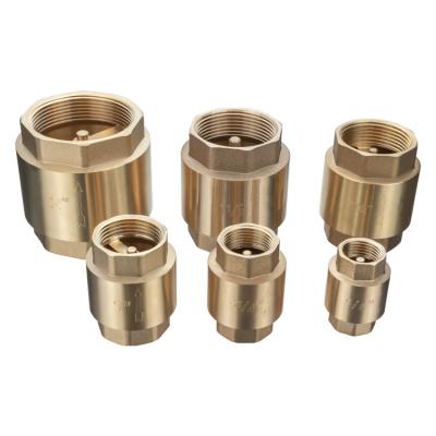 China DN15 20MM Brass One Way  Female Non- Return Valve Forged Brass Spring Check Valve for sale