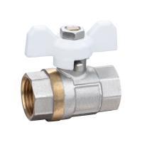 China 1/2 Inch BSPT Male X Female Thread Double Union Forged Cryogenic Brass Ball Valve for sale