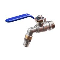 China Special Nozzle Hose Union Connect Brass Bibcock Valve For Garden Outdoor Use for sale