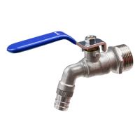 China Special Nozzle Hose Union Connect Brass Bibcock Valve For Garden Outdoor Use for sale