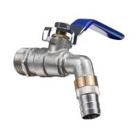 China Special Nozzle Hose Union Connect Brass Bibcock Valve For Garden Outdoor Use for sale