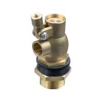 China Aluminum Vapor 25mm Brass Body Stainless Steel Ball Brass Float Valves For Water Tanks for sale