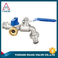 China Brass Basin Tap Waterfall Bathroom Brass Ball Valve Taper Wall Mount Brass Garden Bibcock for sale