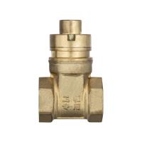 China Pneumatic 1.5 Inch 32mm 35mm Brass Magnetic Locable Gate Valve For Water for sale