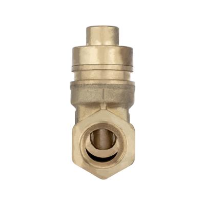 China DN15 DN100 Solenoid 75mm 3 Inch Brass Magetic Locable Gate Valve for sale
