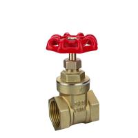 China Brass Manual Forged Gate Valve Bsp Female Thread Handle Wheel Brass Gate Valve For Water Oil Gas for sale