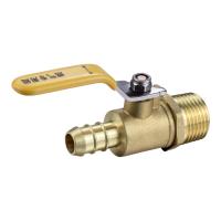 China TMOK Male Female End Hose Connection BSP Lever 1/2 Inch Brass Ball Gas Valve for sale
