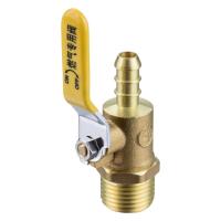 China TMOK Male Female End Hose Connection BSP Lever 1/2 Inch Brass Ball Gas Valve for sale