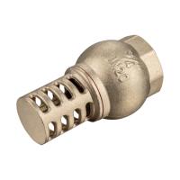 China TMOK Factory Direct 1 2 3 Inch Brass Water Pump Foot Valve With Strainer for sale