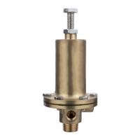 China BSP Thread 1/2 Inch Square Cover Direct Acting Brass Pressure Reducing Valve for sale