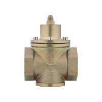 China Forged Self Operated 3/4 Inch-2 Inch Adjustable Water  Brass Differential Pressure Valve for sale