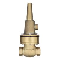 China 1/2 Inch 800X Bypass Pilot Copper Brass Inline Water Pressure Reducing Valve for sale