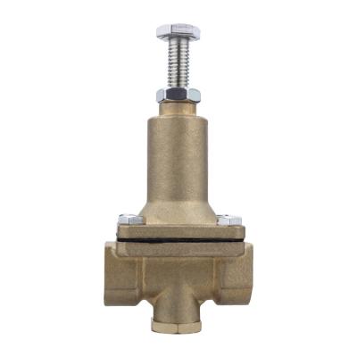 China TMOK 1/2 Inch Square Cover Inline Water Supply Brass Pressure Reducing Valve For Refrigerator for sale