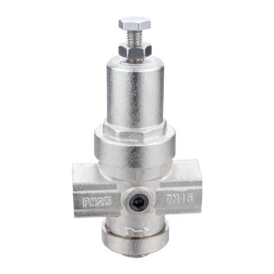 China TMOK Nickle Plated Domestic Forged Piston PRV 20mm Brass Pressure Reducing Valve for sale
