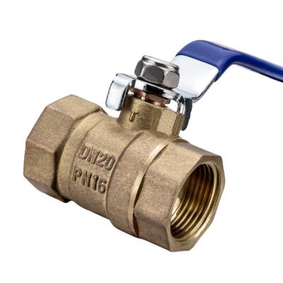 China TMOK Factory Direct Female And Female Thread BSP Thread Sales Nickel Plated Brass Ball Valve for sale
