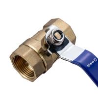 China TMOK Factory Direct Female And Female Thread BSP Thread Sales Nickel Plated Brass Ball Valve for sale