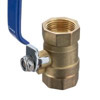 China TMOK Factory Direct Female And Female Thread BSP Thread Sales Nickel Plated Brass Ball Valve for sale