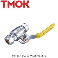 China dn40 dn50 dn100 1 2 Bsp Ball Valve For Lock Water Meter Tap for sale