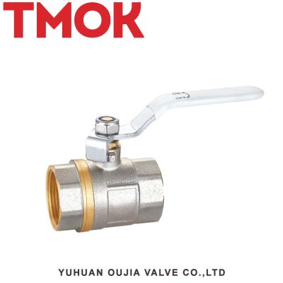 China 1 Inch Ball Spring Water Tank Loaded Forged Cw617n Brass Ball Valve for sale