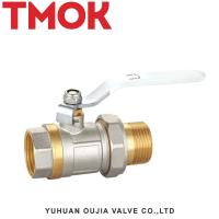 China 1 Inch Ball Spring Water Tank Loaded Forged Cw617n Brass Ball Valve for sale
