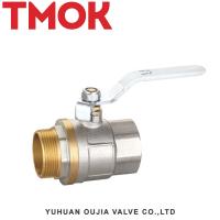 China 1 Inch Ball Spring Water Tank Loaded Forged Cw617n Brass Ball Valve for sale