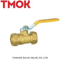 China PN16 2 Inch Rubber Inflation Tank Float Threaded Brass Ball Valve for sale