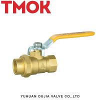 China PN16 2 Inch Rubber Inflation Tank Float Threaded Brass Ball Valve for sale
