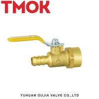 China PN16 2 Inch Rubber Inflation Tank Float Threaded Brass Ball Valve for sale