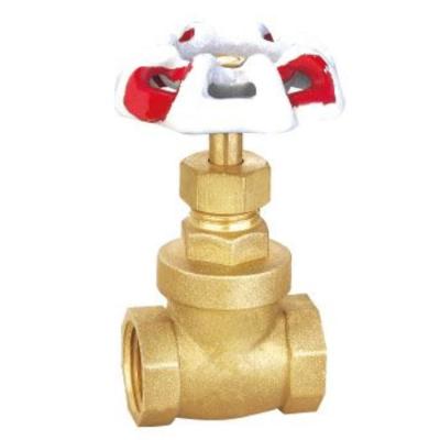 China TMOK PN16 DN25 Thermostatic  PIGLER Brass Gate Valve With Hand Wheel for sale